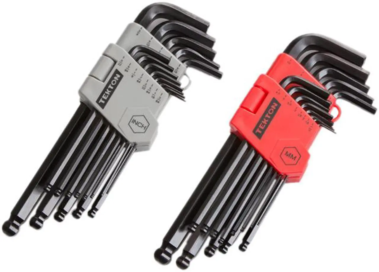 TEKTON 25282 26-pc. Long Arm Ball Hex Key Wrench Set (Inch/Metric) - Newegg.com
