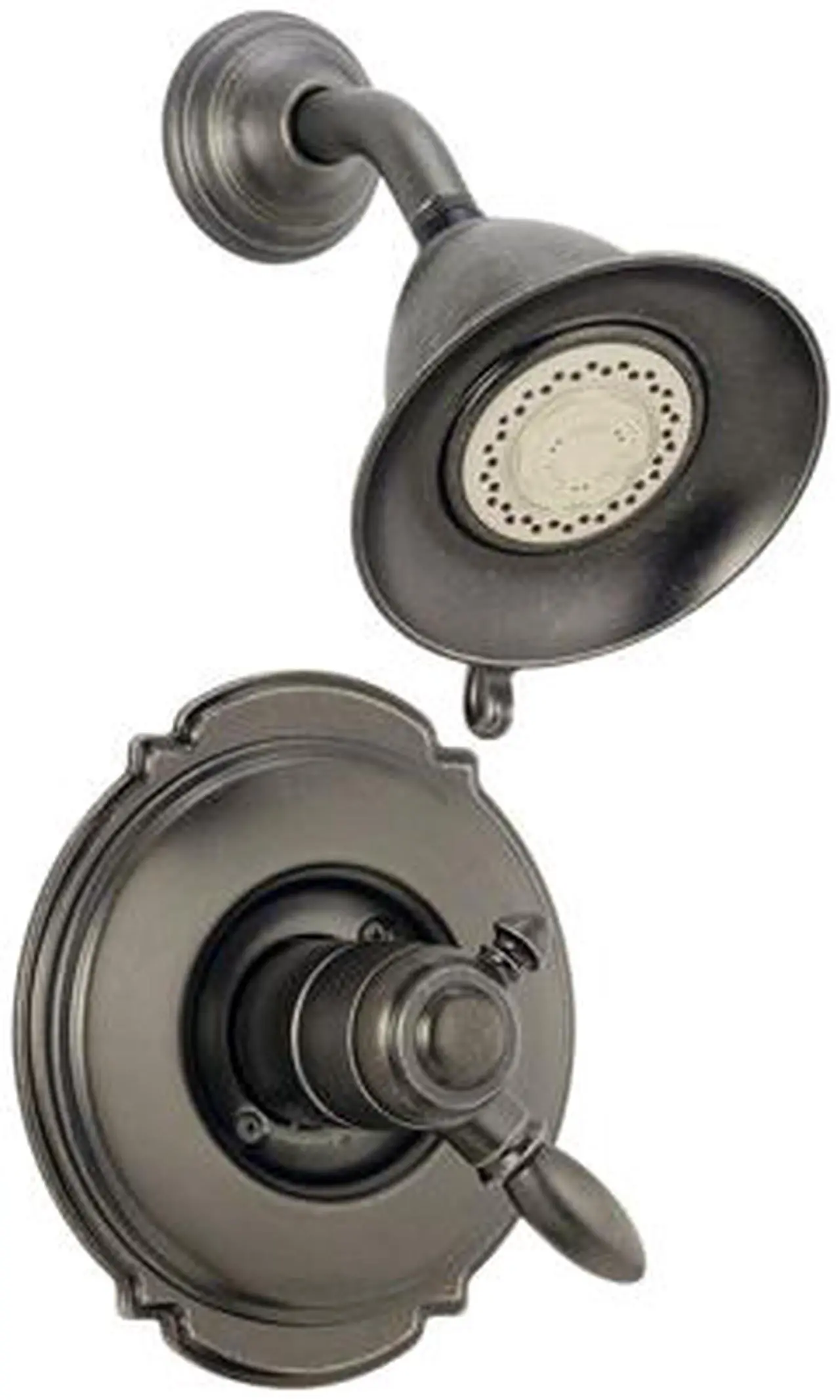 DELTA T17255-PT Victorian Monitor 17 Series Shower Trim Aged Pewter ...