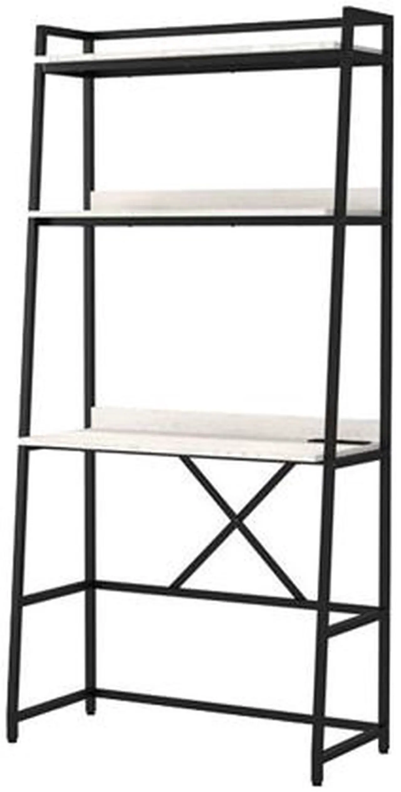 Furniture of America IDF-AC370A Druid Tiered Desk with USB Ports ...