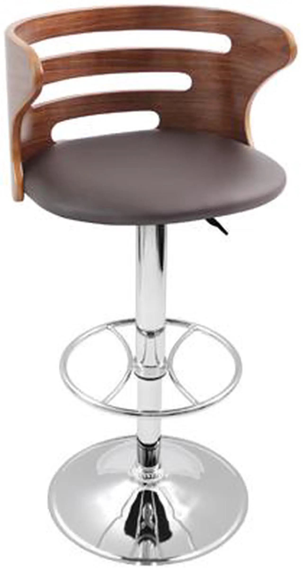 LumiSource Brown Cosi Bar Stool - Newegg.com