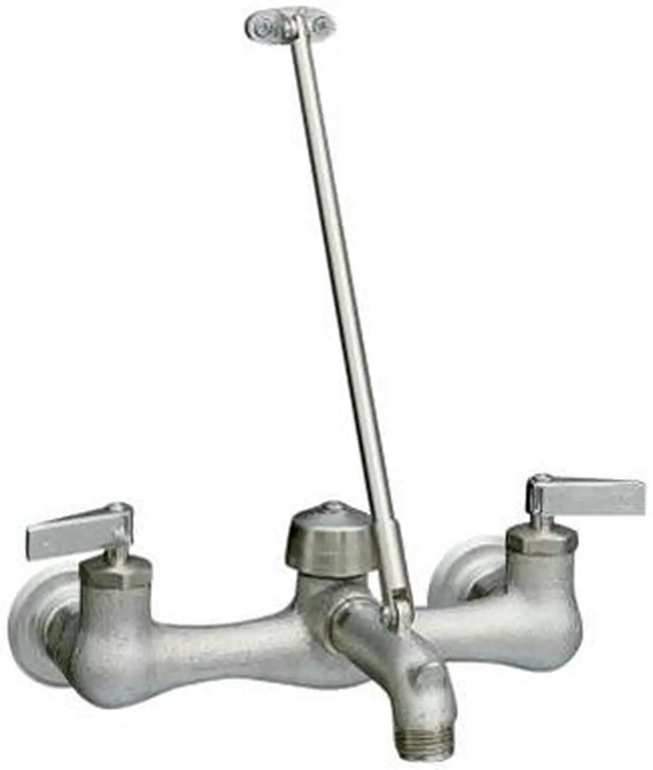 KOHLER K-8908-RP Kinlock Service Sink Faucet with Loose-Key Stops and ...