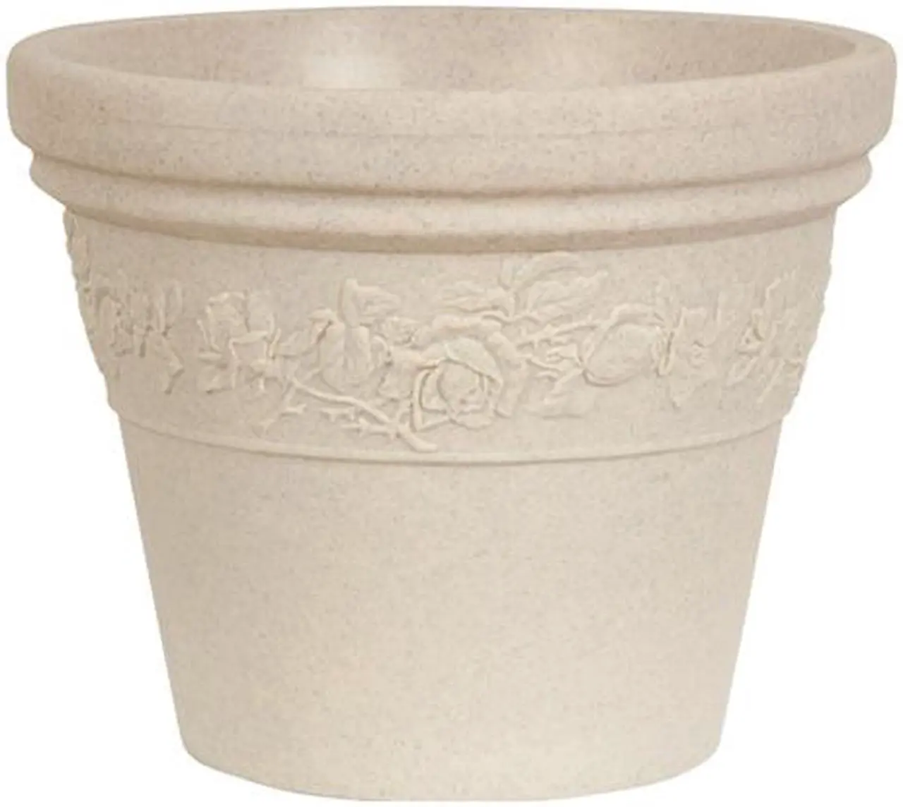 Dynamic Design 16" Mineral Brown Rose Vine Planter - Newegg.com