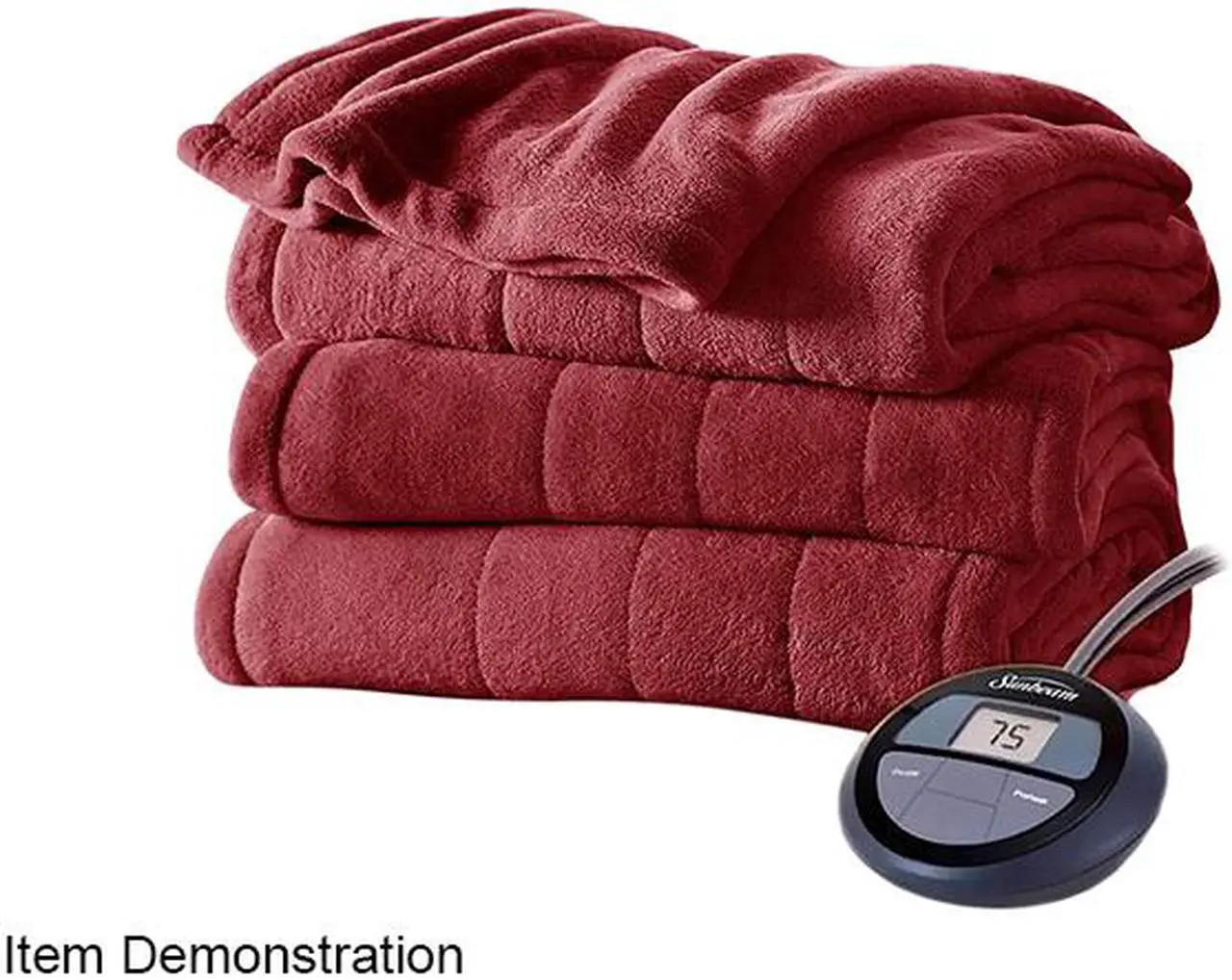 Sunbeam Microplush Blanket - Newegg.com