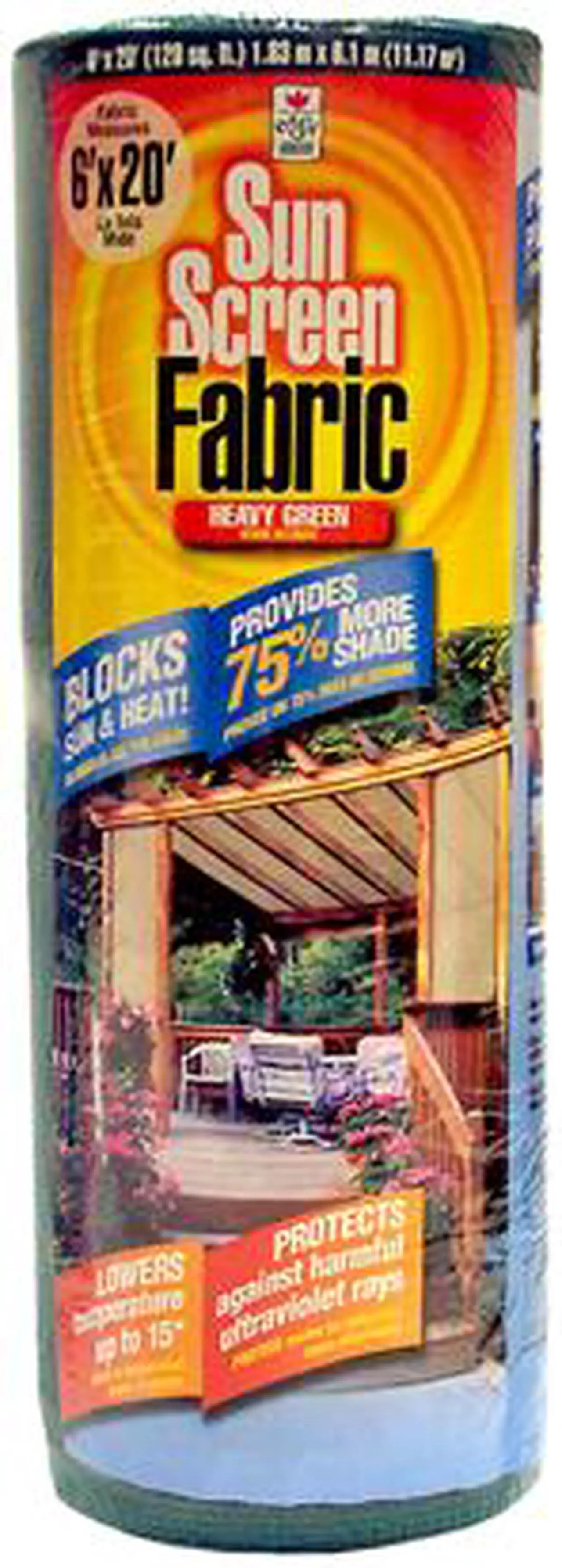 Easy Gardener 6' x 20' Heavy Green Sun Screen Fabric - Newegg.com