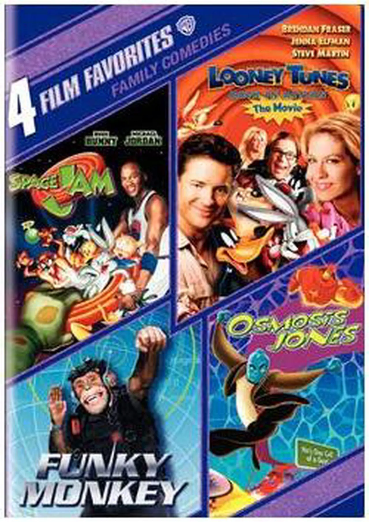 STUDIO DISTRIBUTION SERVI 4 FILM FAVORITES-FAMILY COMEDIES (DVD/2 DISC ...