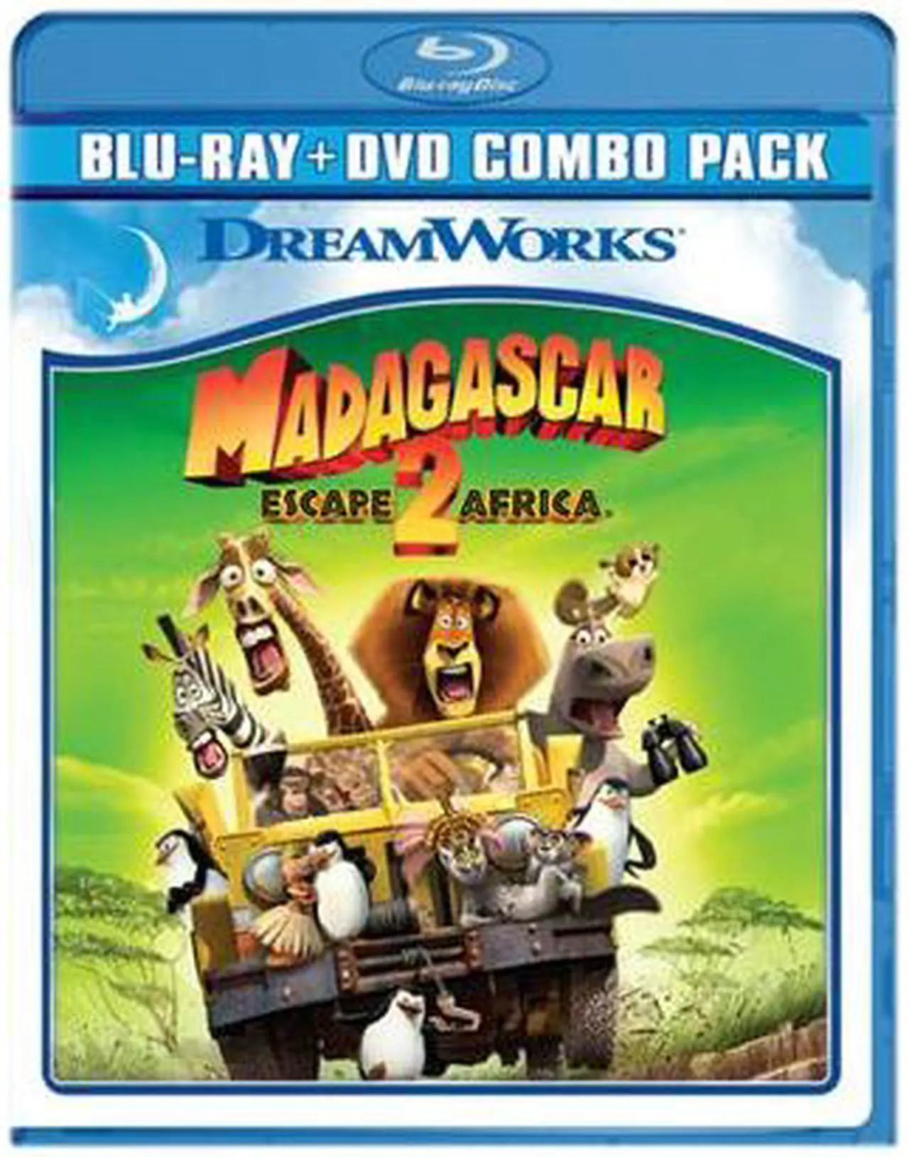Madagascar: Escape 2 Africa (Two-Disc Blu-ray/DVD Combo / 2008 / WS ...