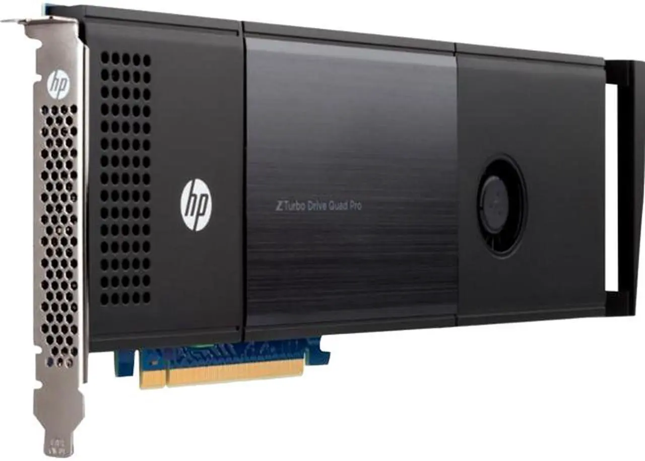 HP Z Turbo Drive Quad Pro 2 TB Internal Solid State Drive - PCI Express ...