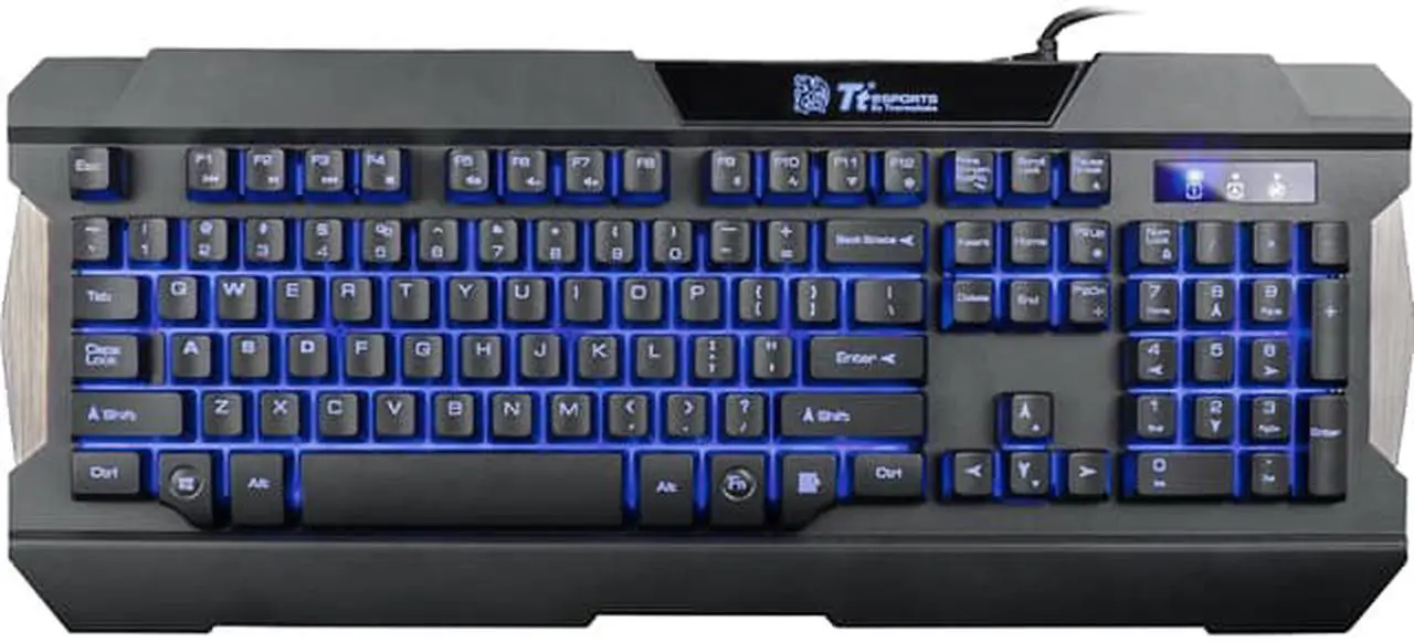 Thermaltake Tt eSports Commander Gaming Keyboard and Mouse Combo ...