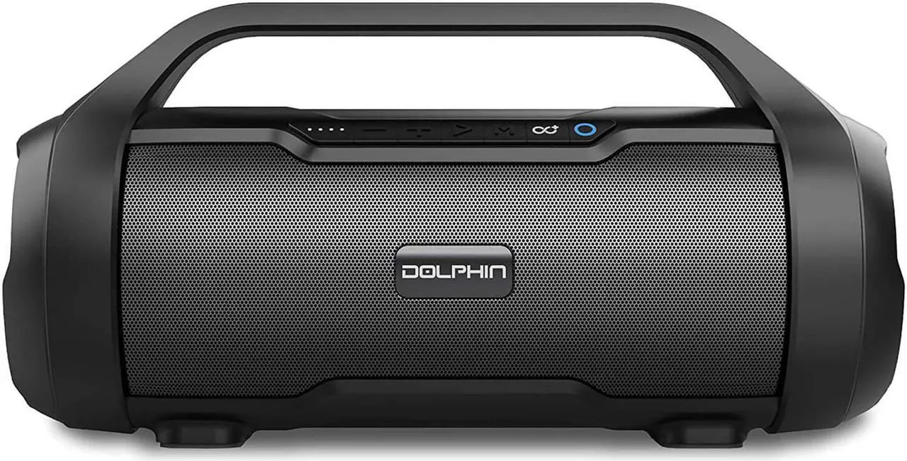 dolphin bluetooth speaker portable loud & water resistant | high power ...