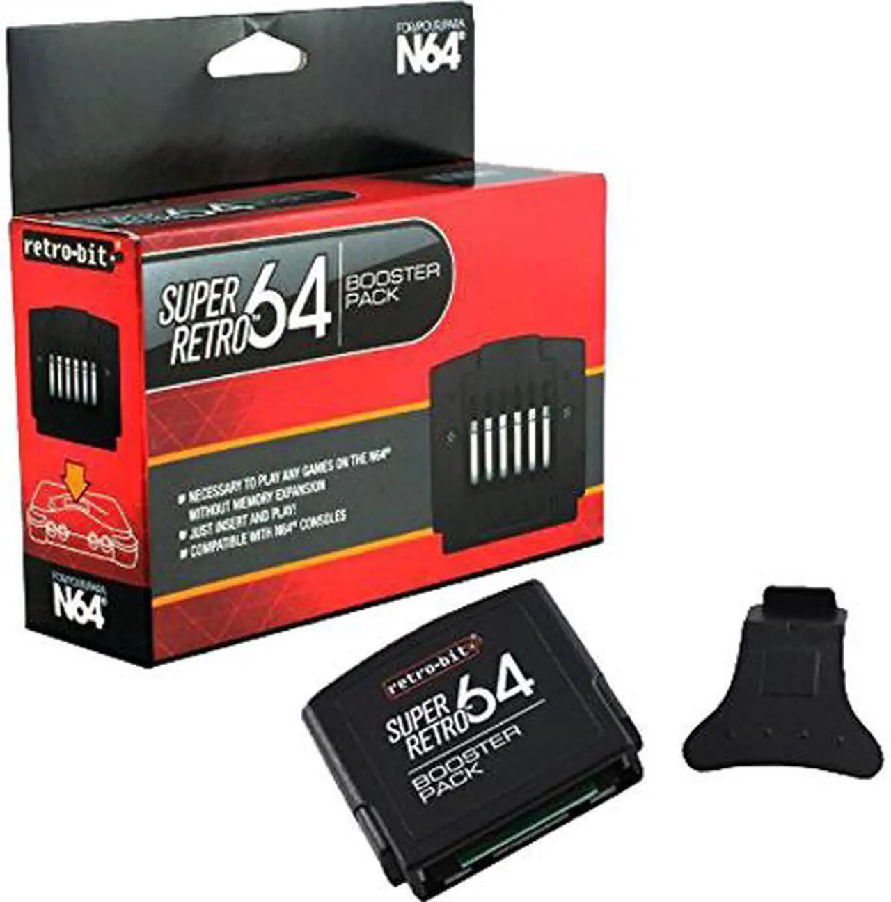 N64 Booster Pack Retro Bit Newegg