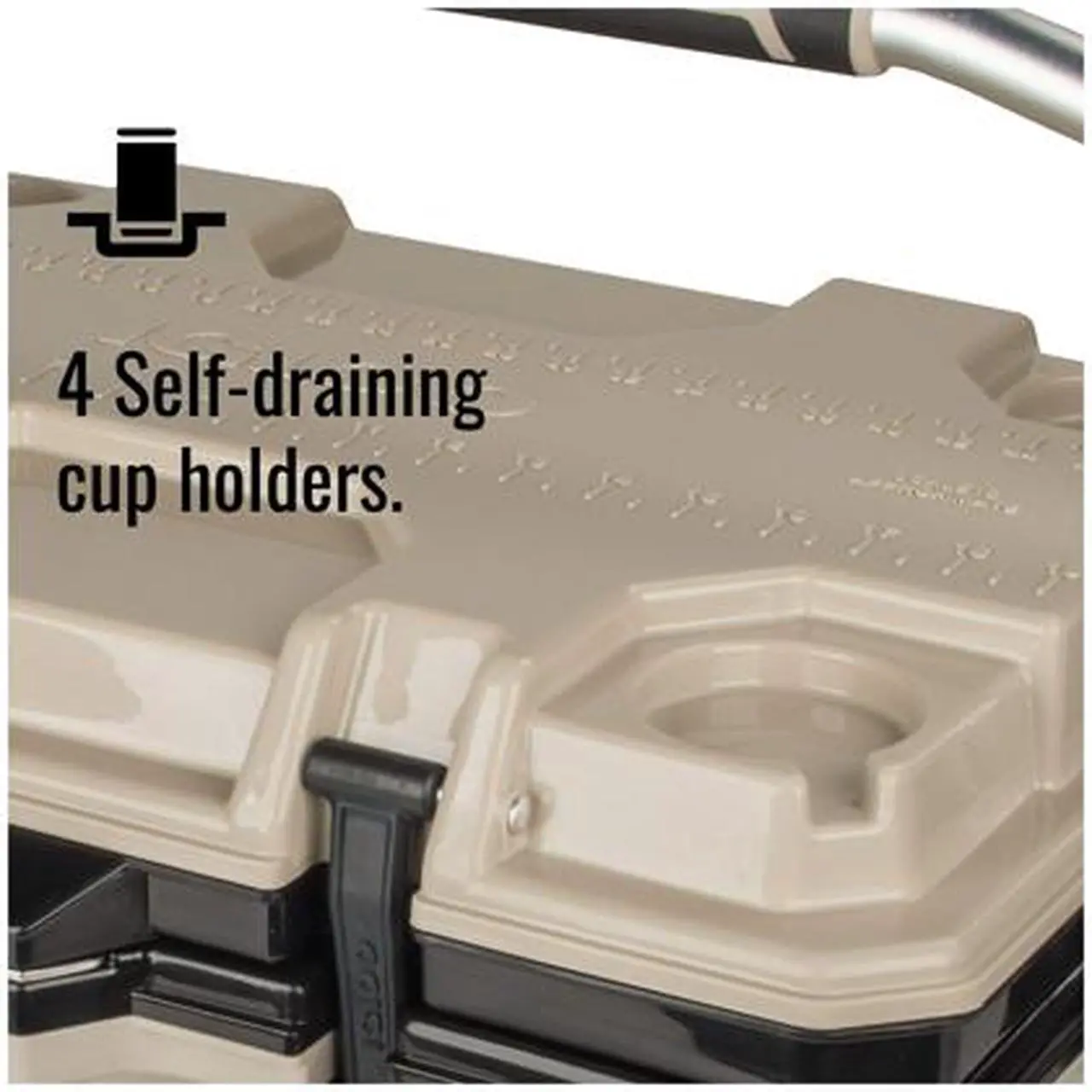 IGLOO 24 Quart IMX Lunch Beverage Ice Cooler Tan/Black 00049857 ...