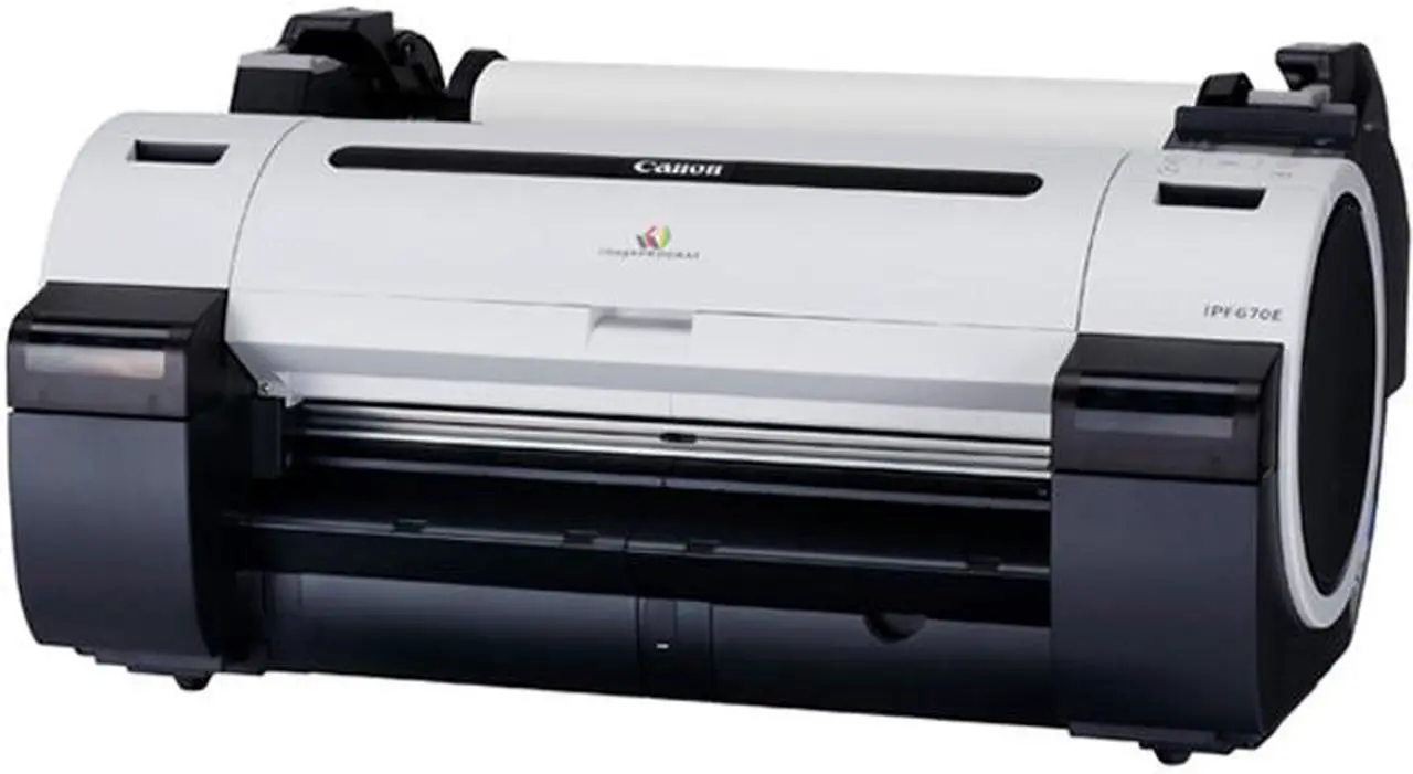 Canon 2162C002 Imageprograf iPF670E Inkjet Large Format Printer ...