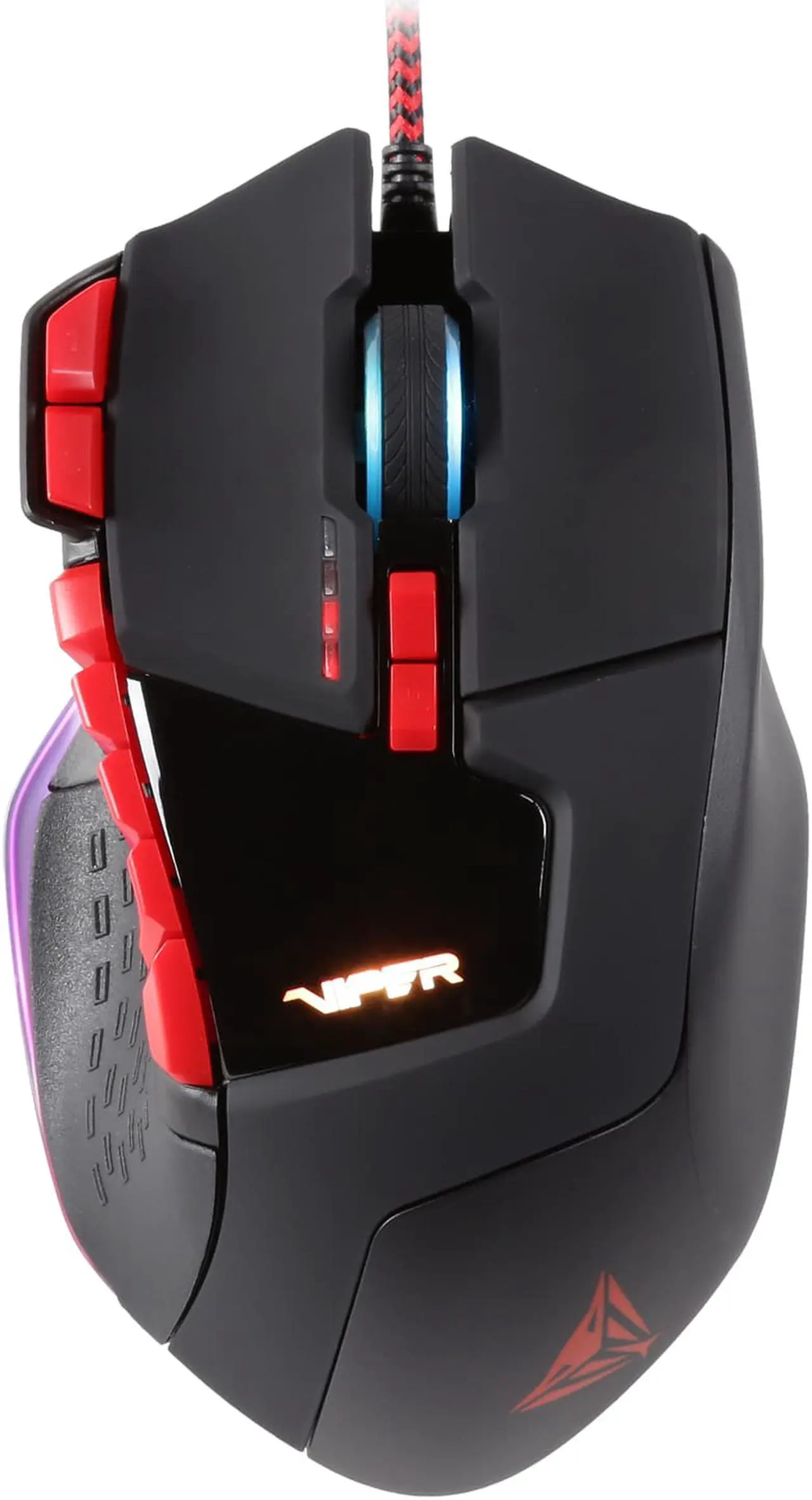 Patriot Viper V570 Full RGB Pro Laser Gaming Mouse, 12000 dpi Precision ...