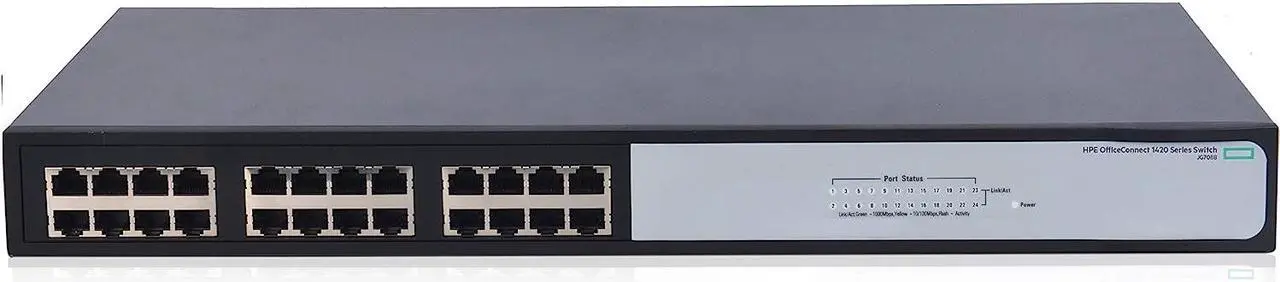 Open Box: HPE JG708B#ABA OfficeConnect 1420 24G Switch - Newegg.com