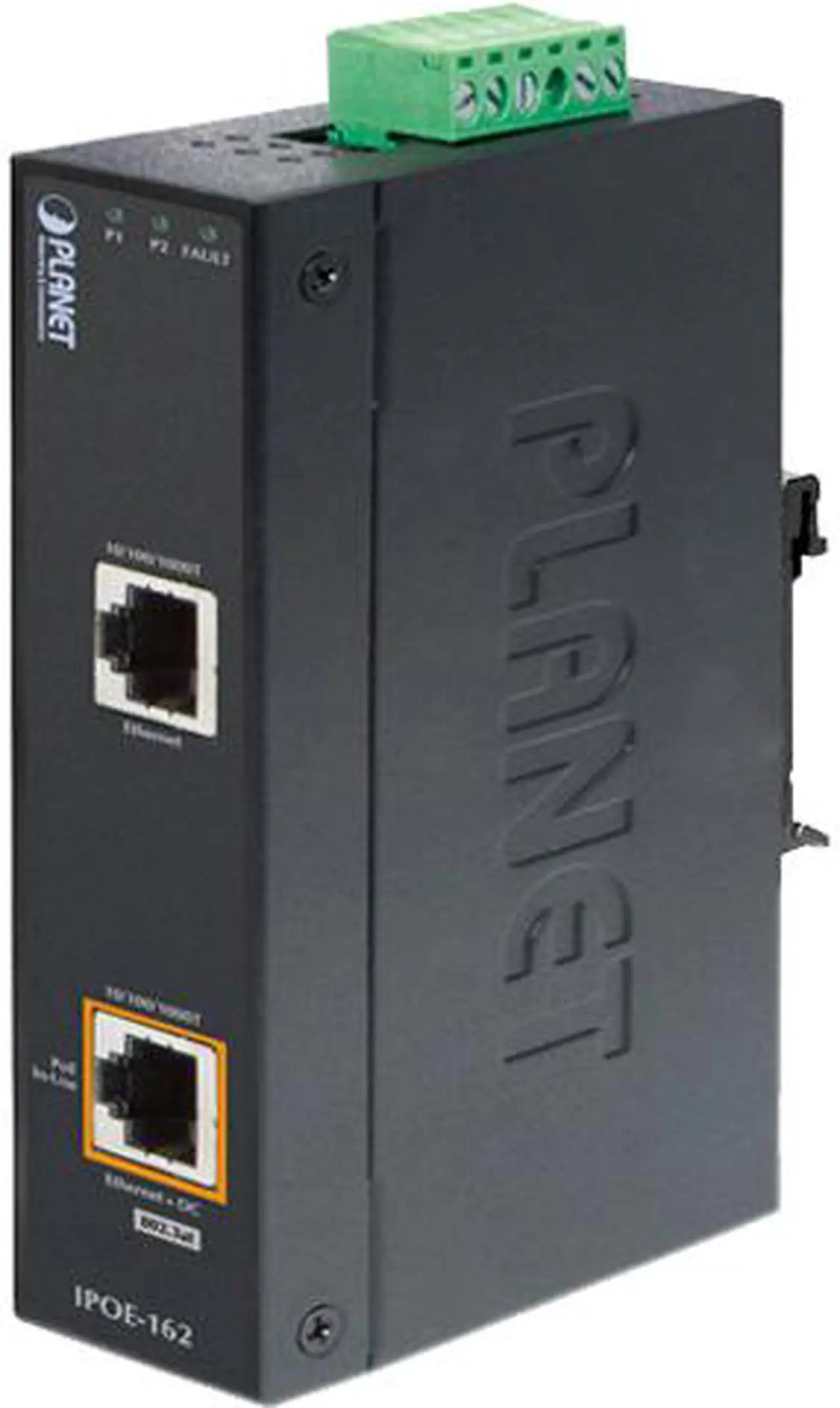 Open Box: Planet IPOE-162 Industrial IEEE 802.3at Gigabit High Power ...