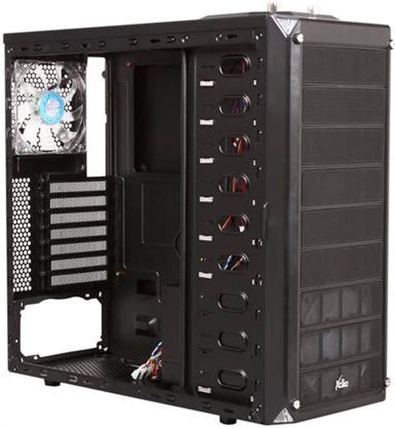 XCLIO Nighthawk Black Finish Computer Case - Newegg.com