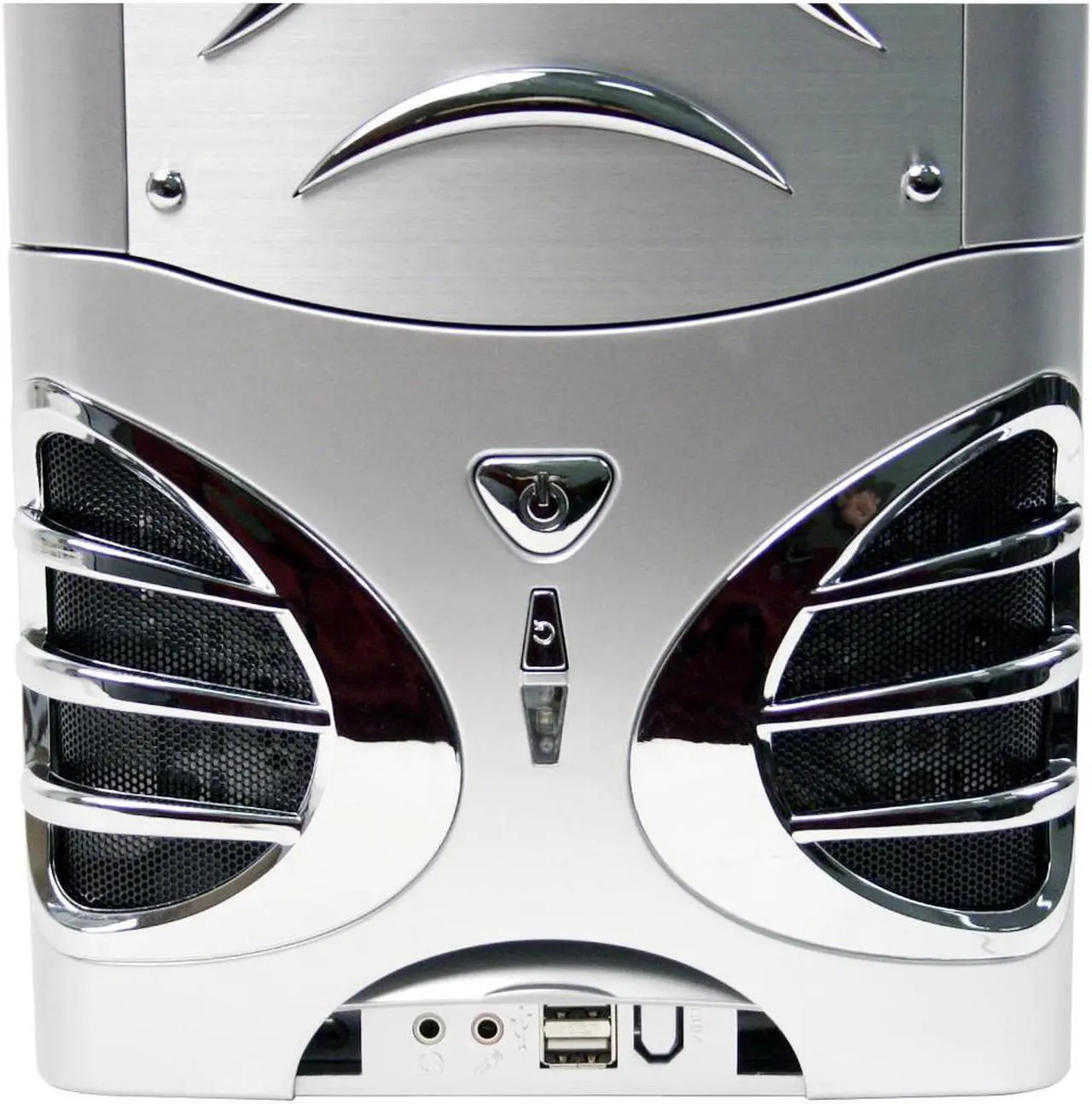 ATOP XBlade AT859A-SV-LCD Silver Computer Case - Newegg.com