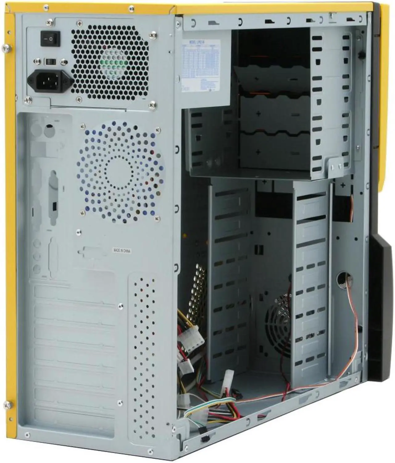 XG CA-SW2-Y Yellow Computer Case - Newegg.com