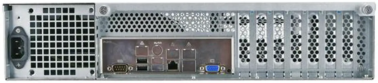 IN WIN IW-R200-02N Silver 2U Rackmount Open-Bay 2U Short Depth Server ...