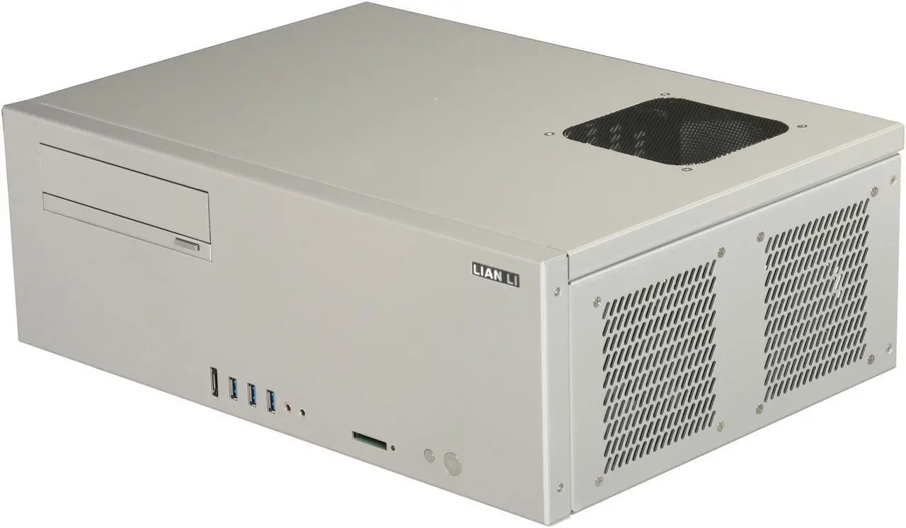 LIAN LI Silver PC-C50A ATX Media Center / HTPC Case - Newegg.com