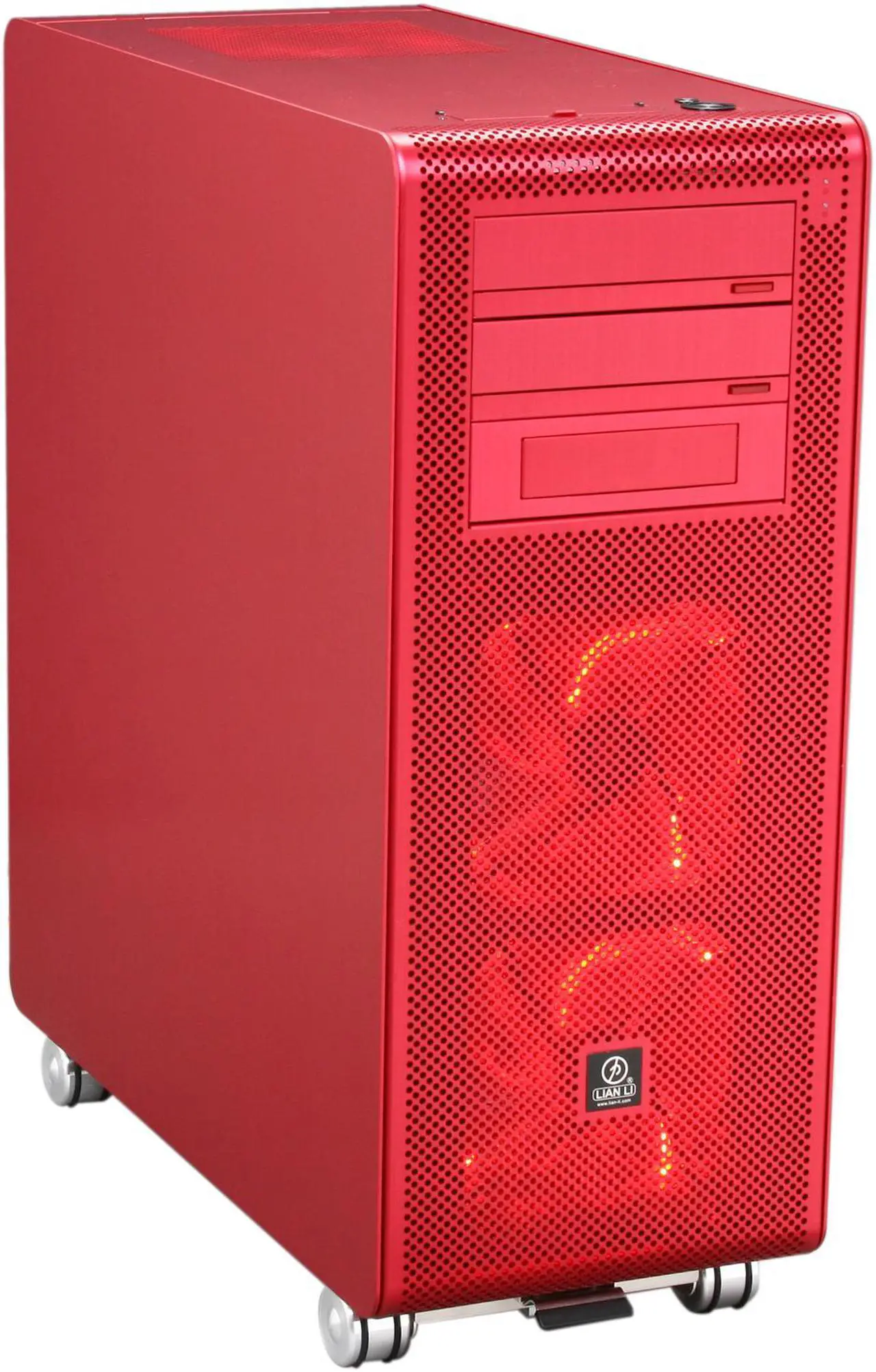 LIAN LI PC-V1020R Red Computer Case - Newegg.com