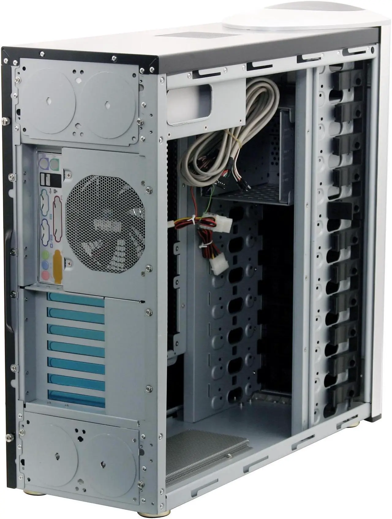 Cooler Master CM Stacker STC-T01-UWK Black/ Silver Computer Case ...