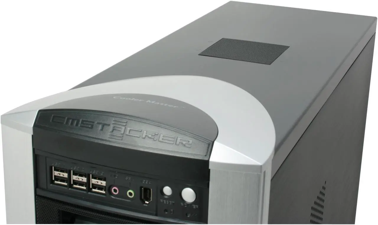 Cooler Master CM Stacker STC-T01-UWK Black/ Silver Computer Case ...