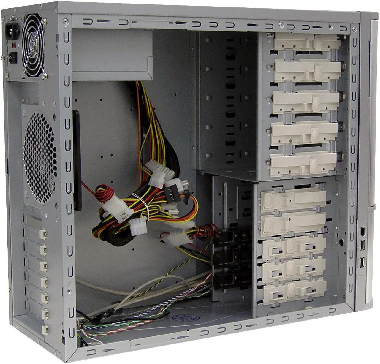 Cooler Master CAV-T01-WWA Silver/Blue Computer Case - Newegg.ca