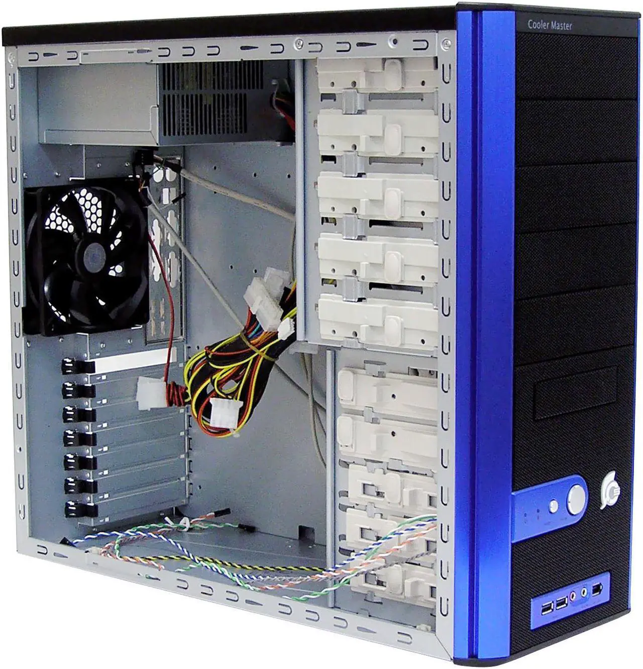 Cooler Master Centurion 5 CAC-T05-WBA Blue/Black Computer Case - Newegg.com