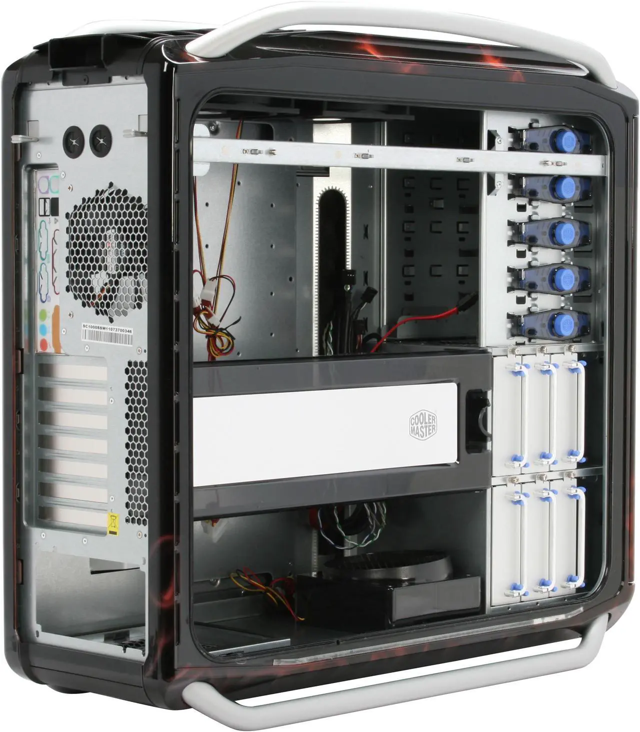 Cooler Master COSMOS CX-1000DRGN-01-GP Black/ Red CSX Limited Edition ...