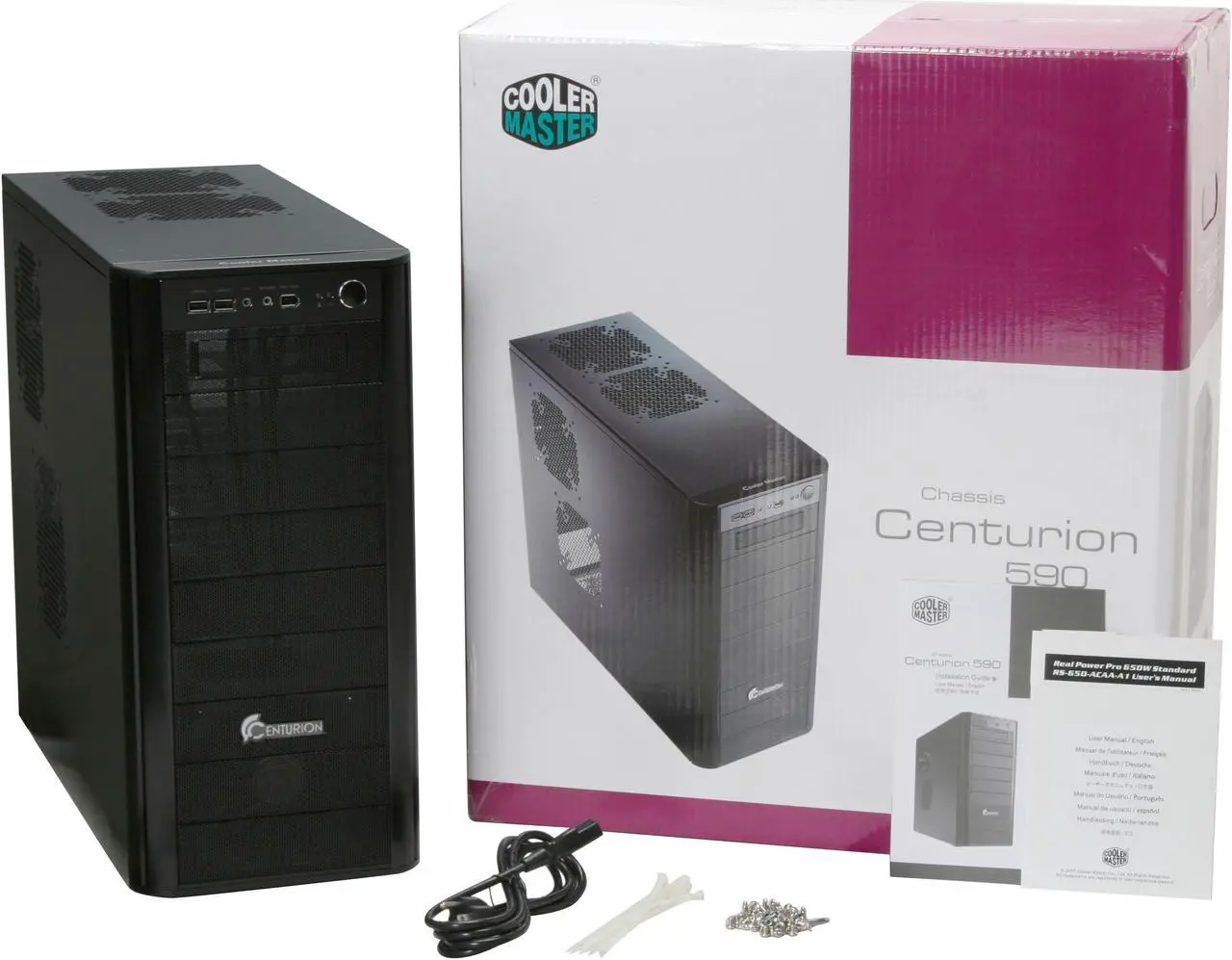 Cooler Master Centurion 590 RC-590-KKR2-GP Black Computer Case - Newegg.com