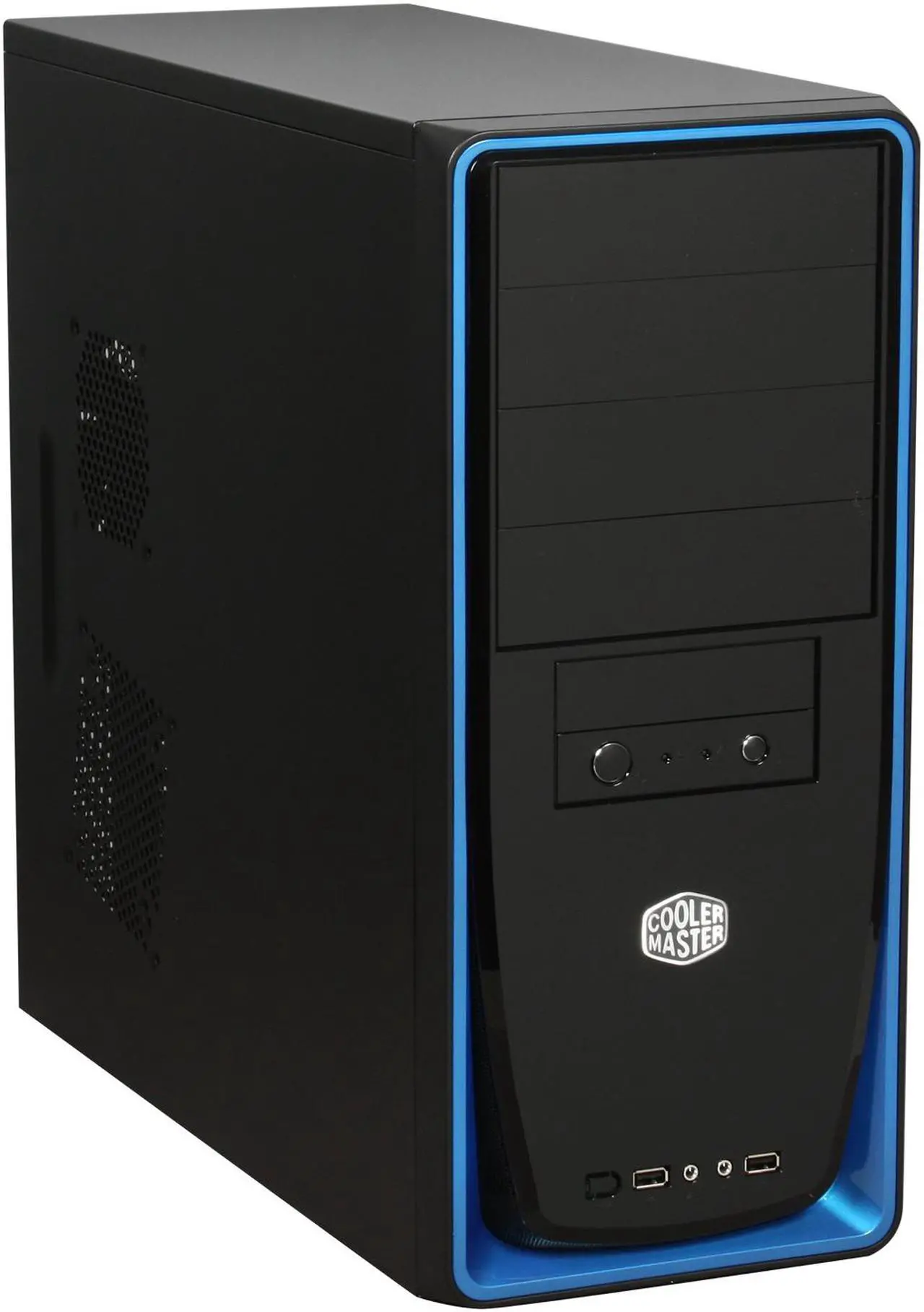 Cooler Master Elite 310 RC-310-BKR2-GP Black with blue front panel ...
