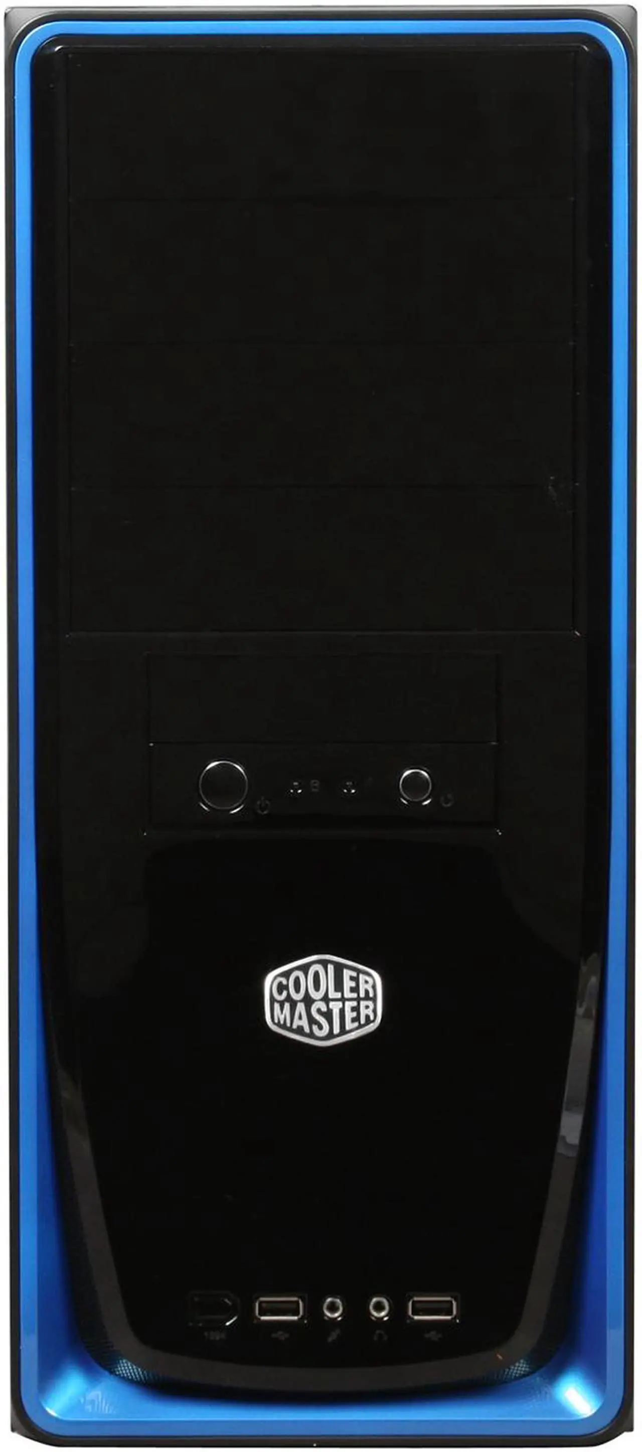Cooler Master Elite 310 RC-310-BKR2-GP Black with blue front panel ...