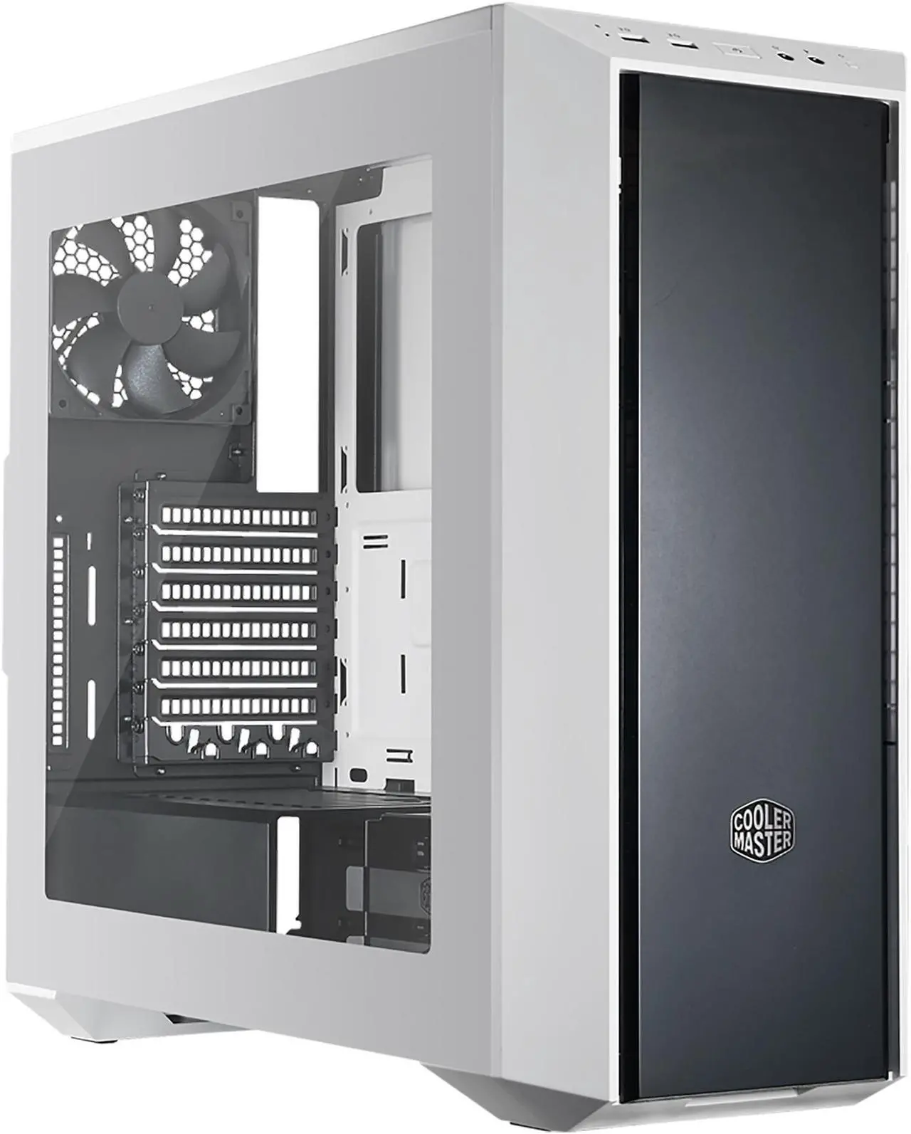 Cooler Master MasterBox 5 Black & White Mid-tower with Internal ...