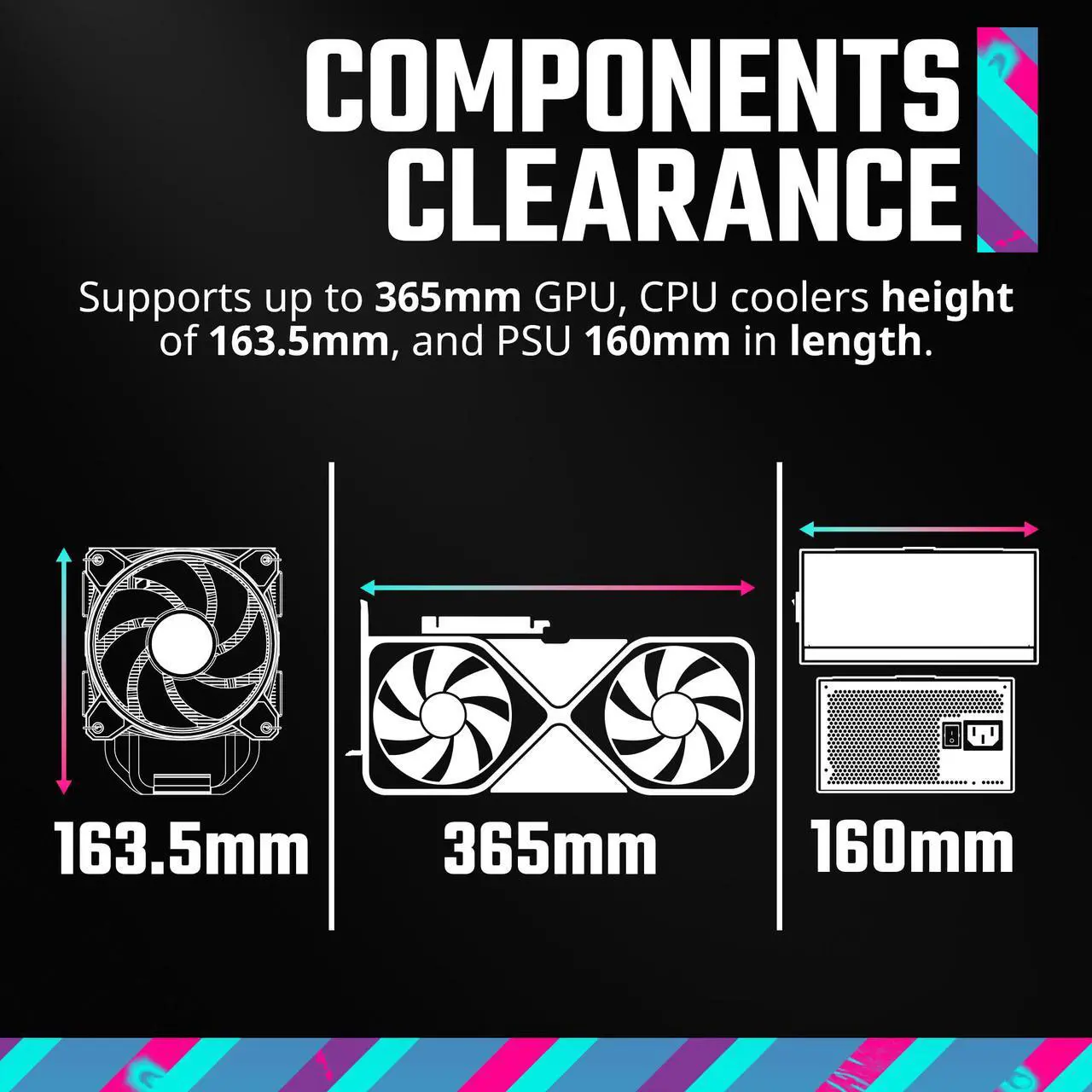 Cooler Master Elite 301 Micro-ATX High Airflow PC Case - Black - E301 ...