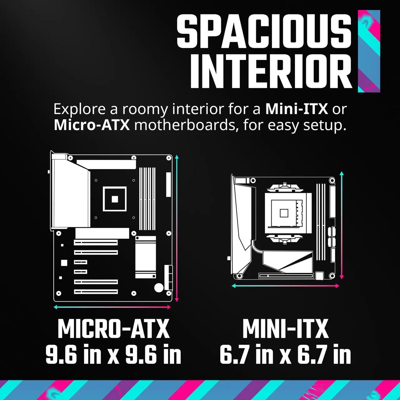 Cooler Master Elite 301 Micro-ATX High Airflow PC Case - Black - E301 ...