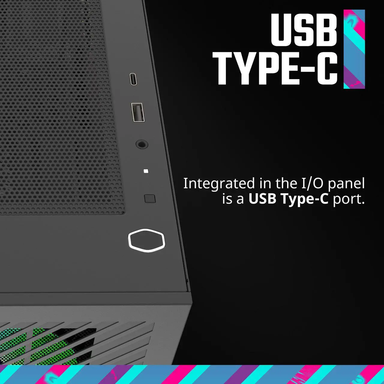 Cooler Master Elite 301 Micro-ATX High Airflow PC Case - Black - E301 ...