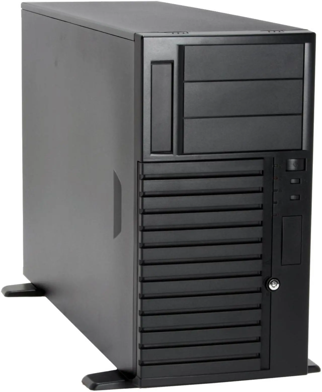 CHENBRO SR10769-BK-H Black Pedestal High-End Server/Workstation Chassis ...