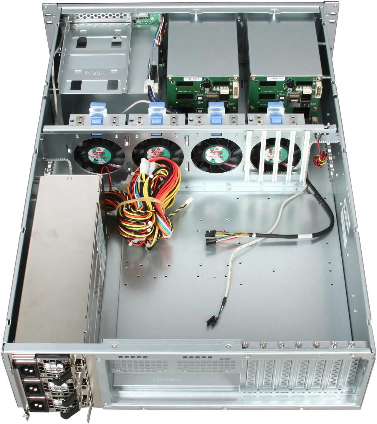 Chenbro Case RM31408 (RM31408M-650R) 3U DP with 8 x H/S HDDs, Mini SAS ...