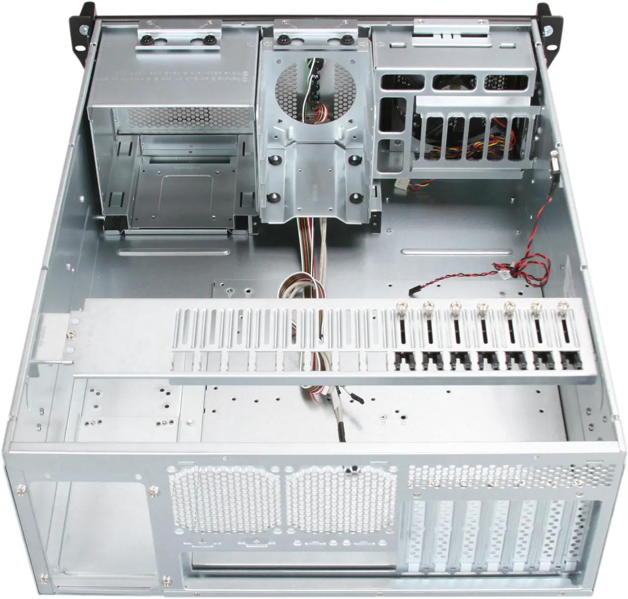 CHENBRO RM41300-F Black & Silver 4U Rackmount Open-Bay Chassis - Newegg.com