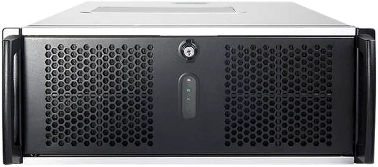 CHENBRO RM41300-F1 Black 4U Rackmount No Power Supply 4U Open-bay ...