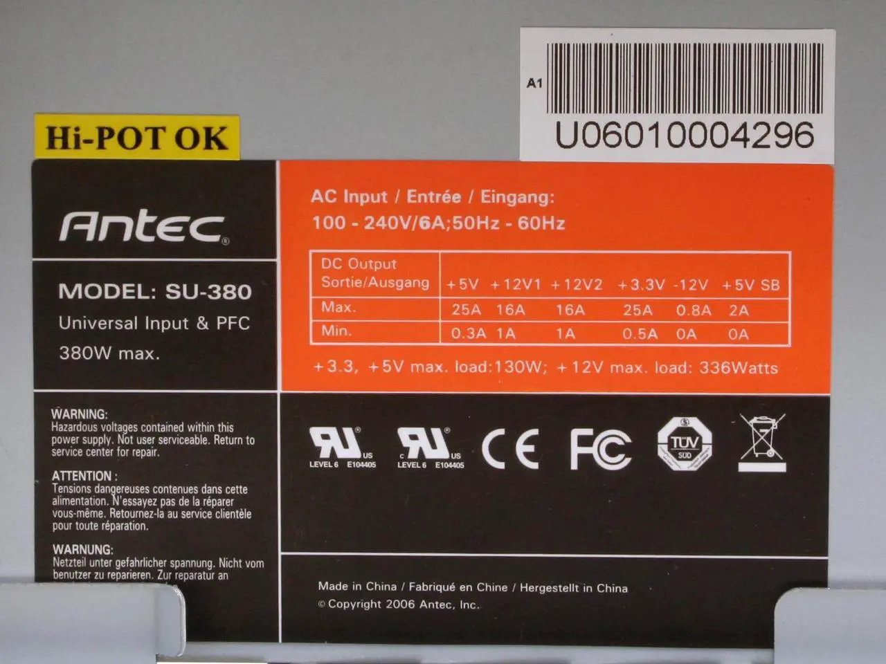 Antec BK640B White/ Black Computer Case - Newegg.com