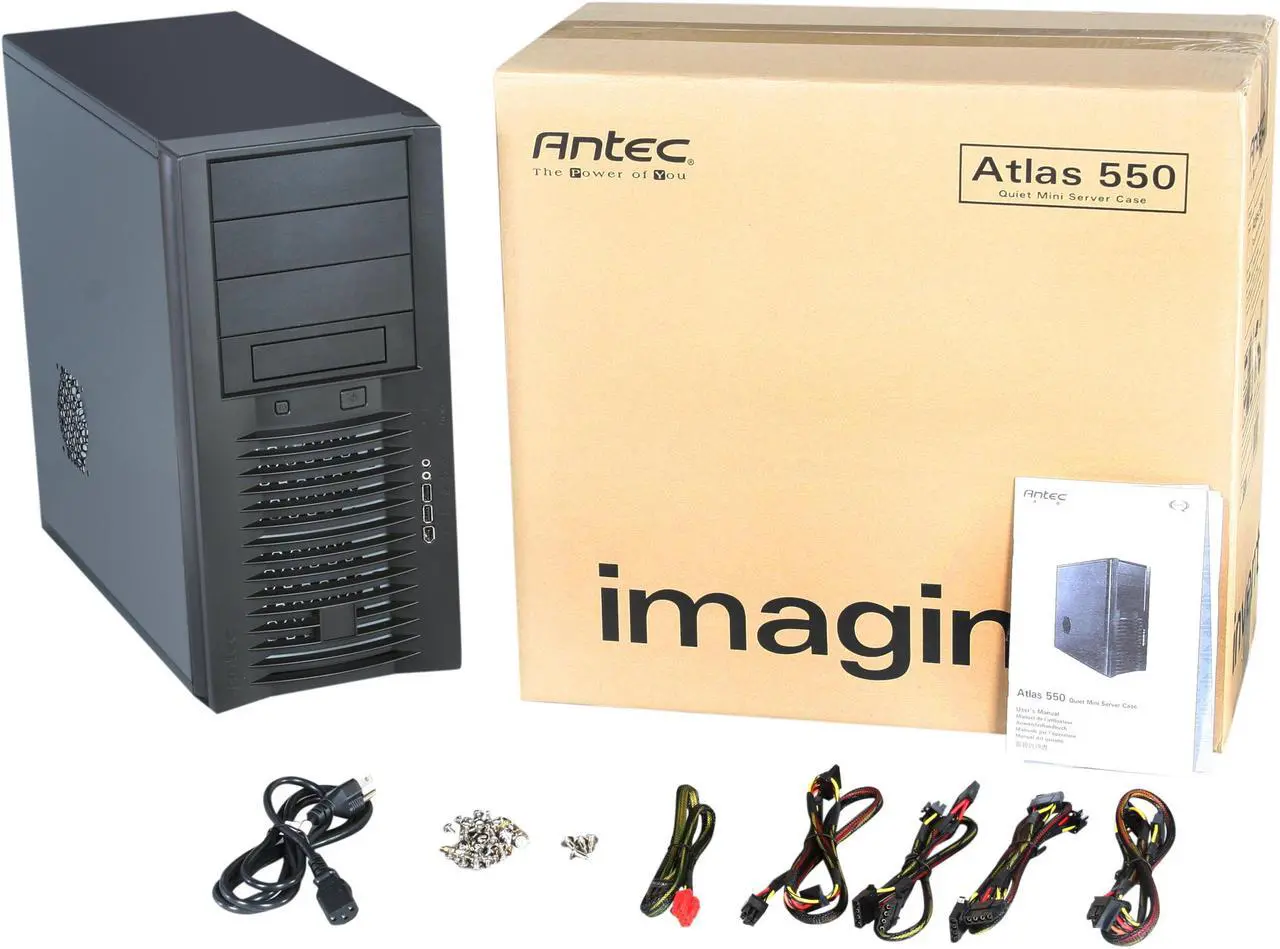 Antec Atlas 550 Black Server Case - Newegg.com