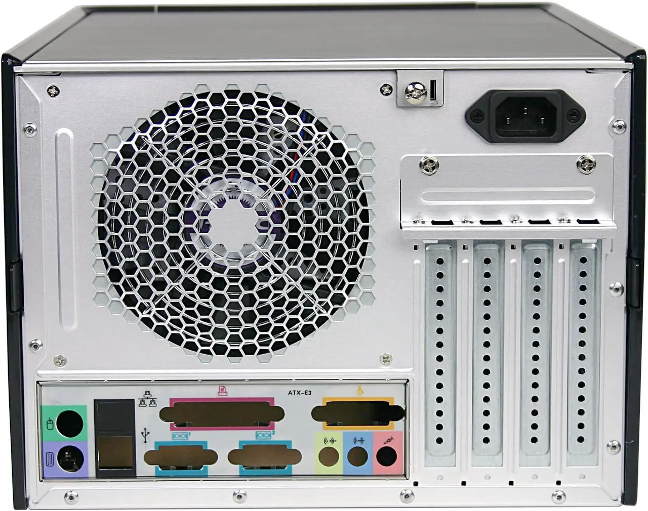 Open Box: Antec LifeStyle ARIA Silver/Deep blue Computer Case - Newegg.com