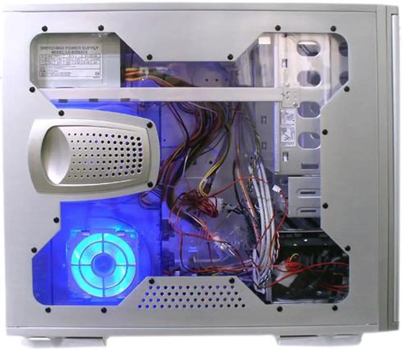 Open Box: Thermaltake Xaser V Damier V6000A Silver Computer Case ...