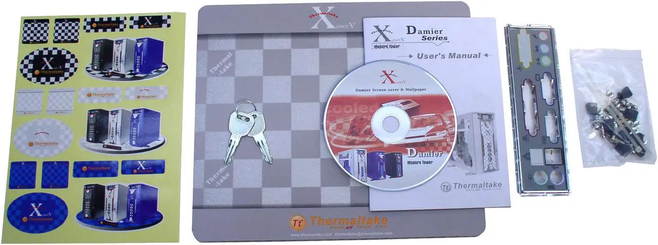 Thermaltake Xaser V Damier V6000A Silver Computer Case - Newegg.com