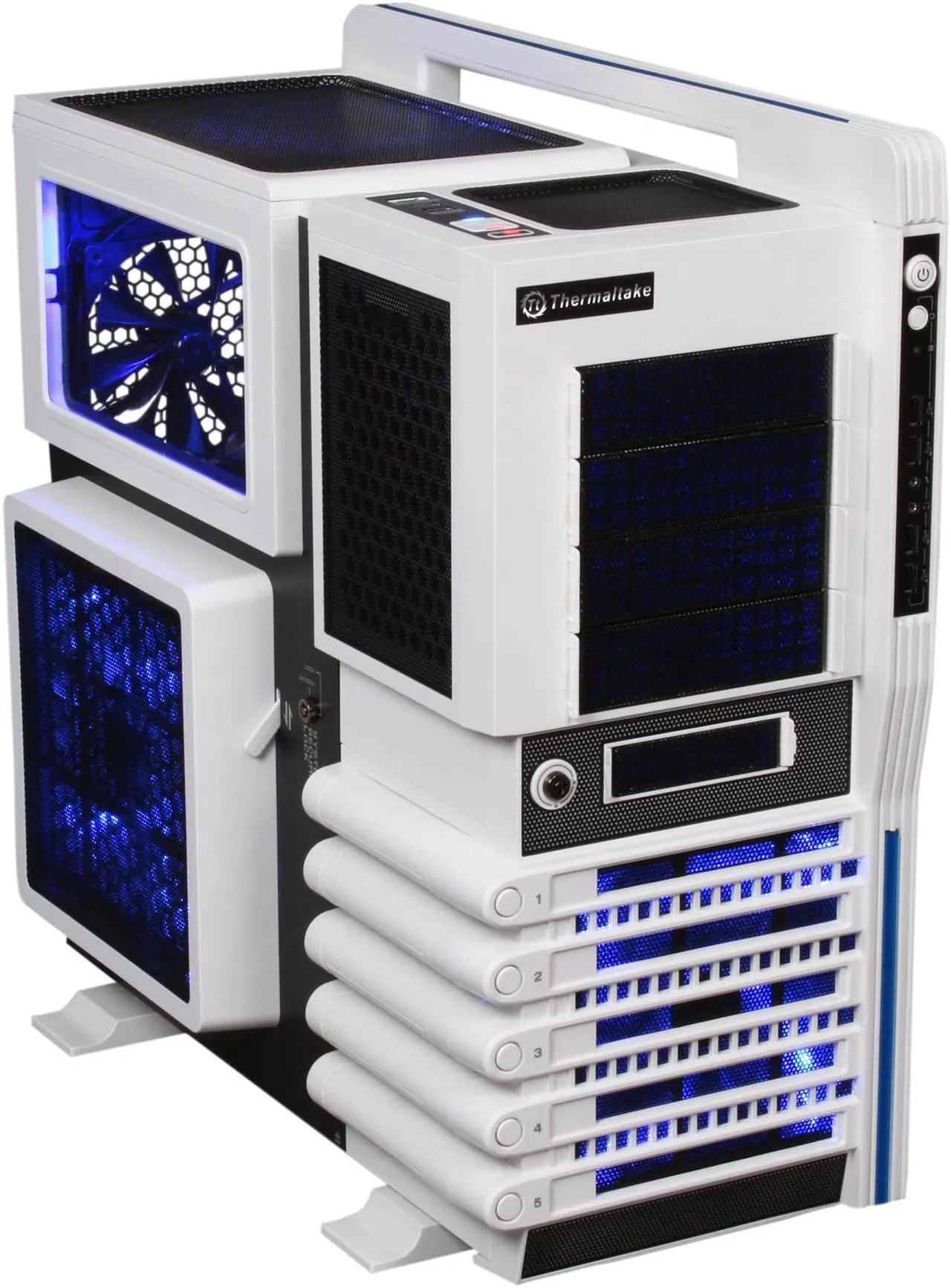 Open Box: Thermaltake Level 10 GT Snow Edition (VN10006W2N) White and ...