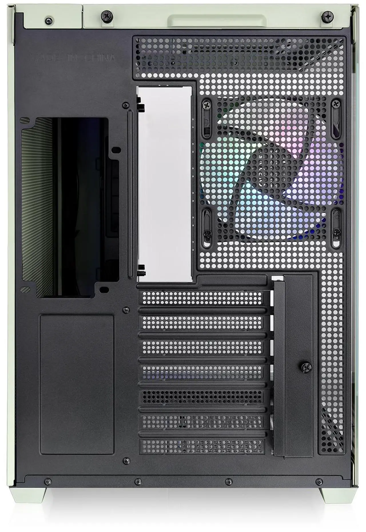 Thermaltake View 380 TG ARGB Matcha Green ATX Case; 4x120mm ARGB Fans ...