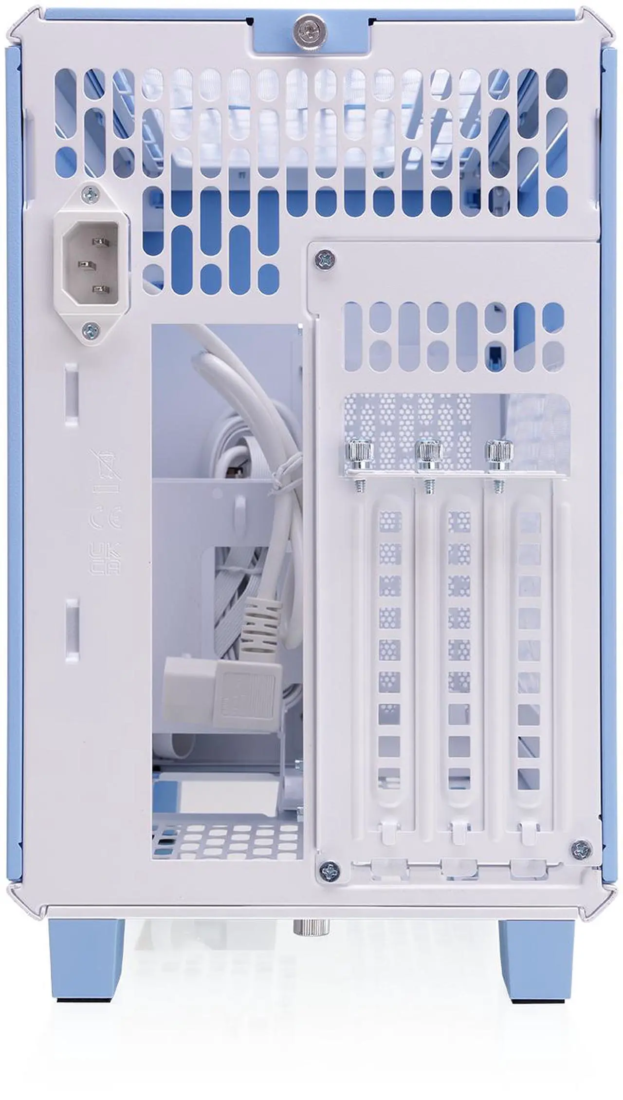 Thermaltake TR100 Mini-ITX Hydrangea Blue Computer Case CA-11A-00SFNN ...