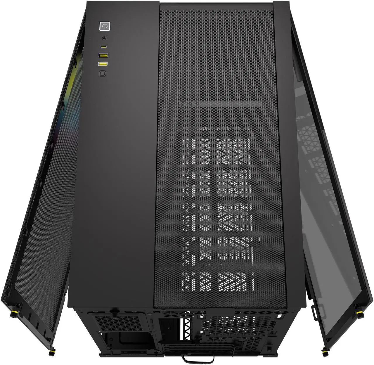 CORSAIR iCUE LINK 2500X RGB Micro ATX Dual Chamber PC Case – Two ...